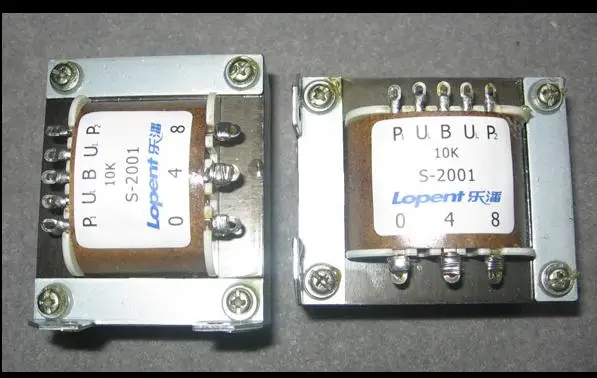 2pcs S 2001 10k 16w Push Pull Output Transformer For 6p14 6v6 6p1 In