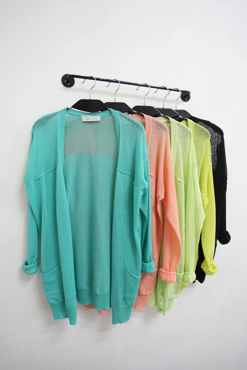 Stella Free Shipping 5 Ice Cream Solid Color Net Loose Medium Long stella-free-shipping-5-ice-cream-solid-color-net-loose-medium-long