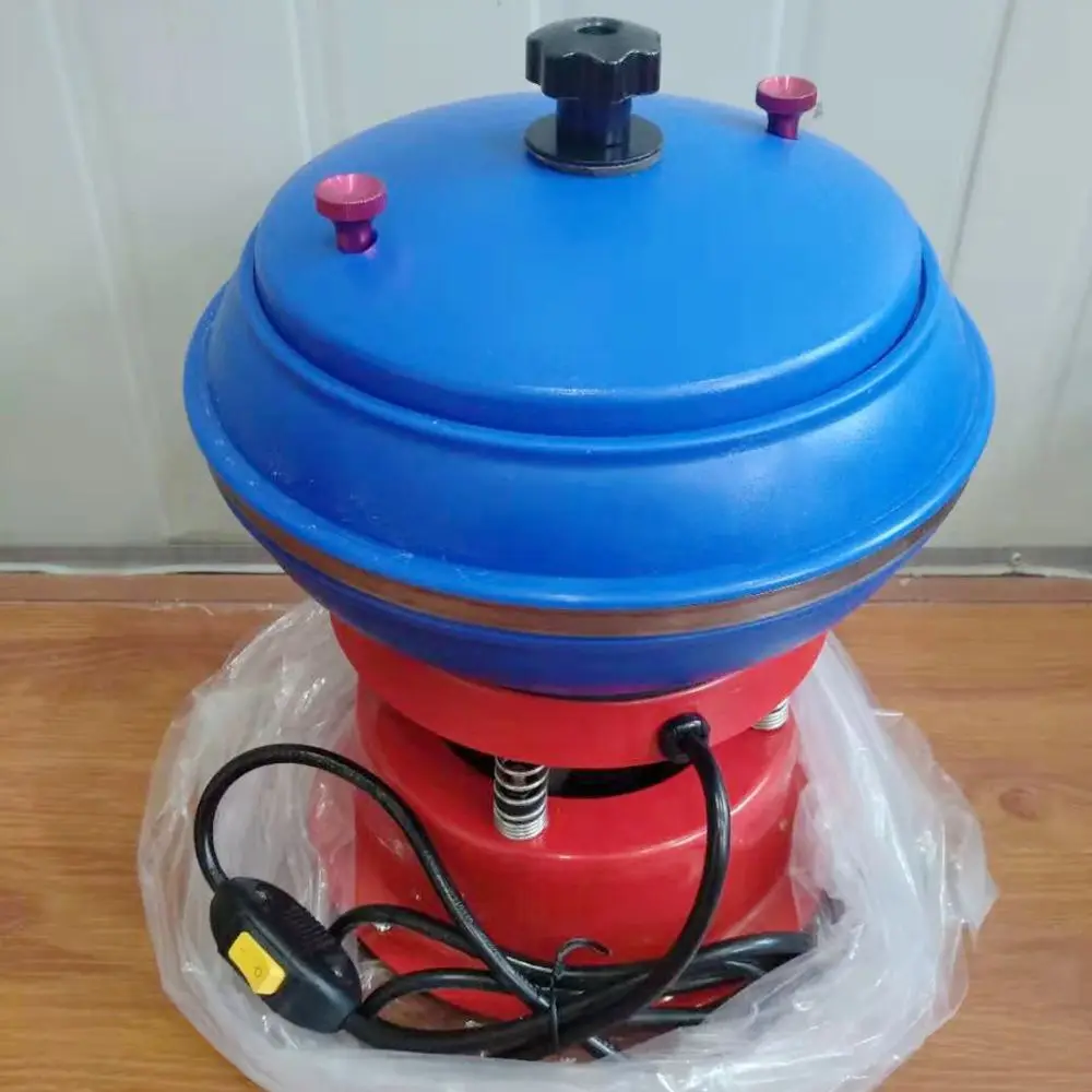 Electric-Rock-Tumbler-8-Vibratory-Tumbler-Bowl-Small-Tumbling-Polishing ...