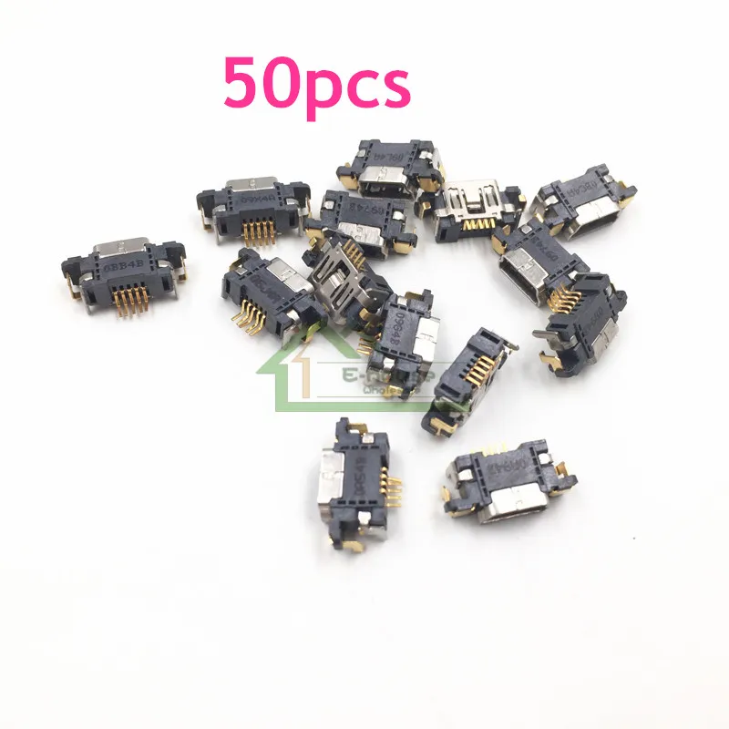 50pcs E-house Original Usb Data Port Usb Power Charger Port Socket ...