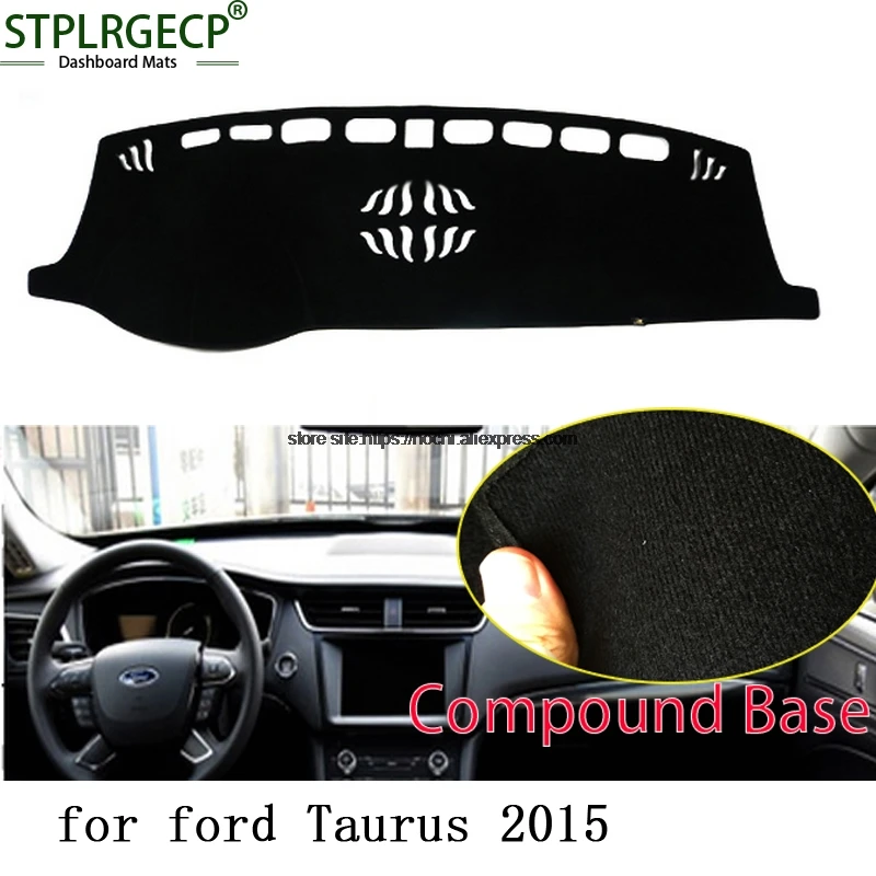 STPLRGECP double layer Black Dash Mat For ford taurus Dashmat Black ...