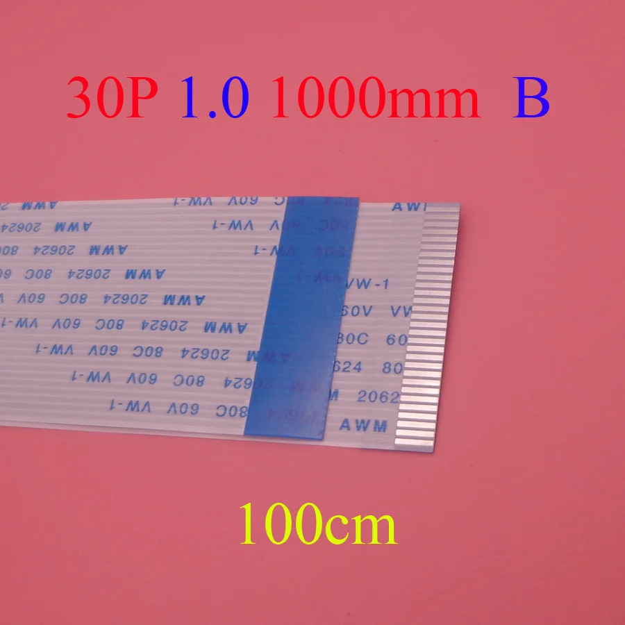 20pcs New Ffc Fpc Flat Flexible Cable 1.0mm Pitch 30pin Reverse ...