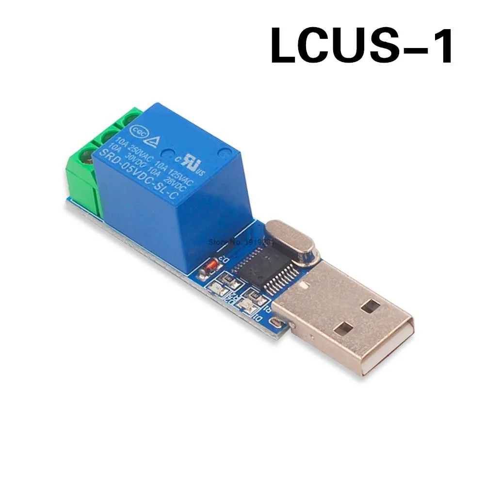 LCUS-1 type USB Relay Module Electronic Converter PCB USB Intelligent ...