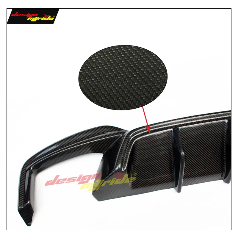 F06 diffuser lip M6-style Carbon F12 Posterior lip For BMW F06 F12 640i ...