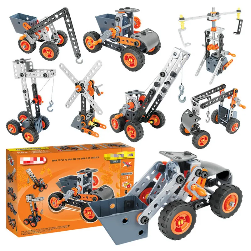 Assemble Building Blocks, Children's Screws Intelligence Toys, Plastic ...