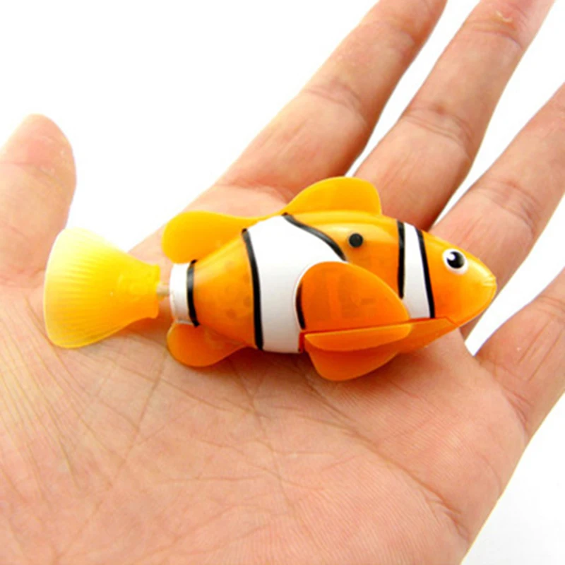 Купить 1 шт. robofish электронные активированный батарея питание робот ...