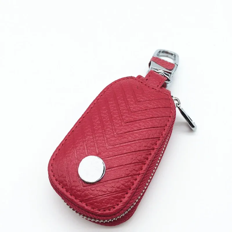 Car key zipper wallet keyless entry case key cover fob key holder for ...