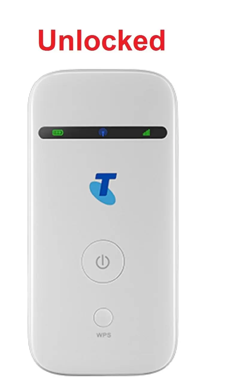 TELSTRA 3G Wifi Modem MF65 Wireless Portable Connects 5 devices WHITE ...