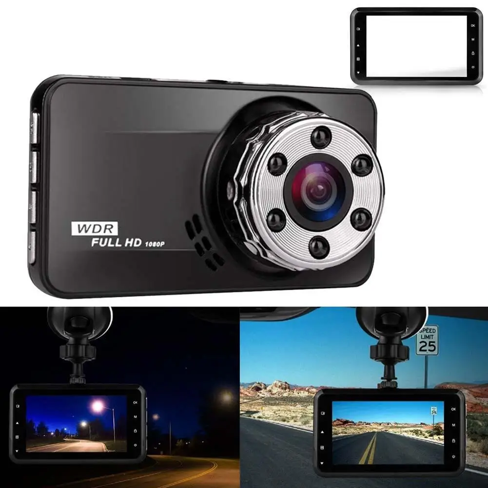 Car Camera RecorderCar DVR Full HD 1080p Black Box 170 Degree 6G Lens ...
