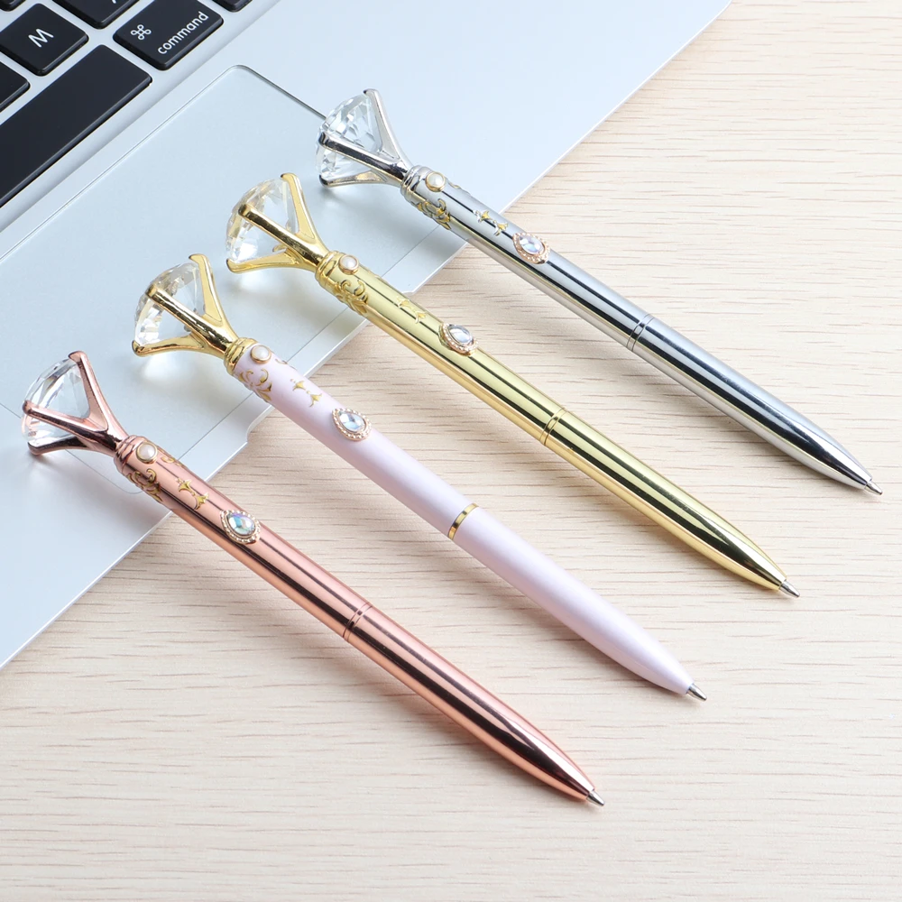 2019 New cute pens Large Diamond Metal Ballpoint Anime Sailor Moon ...