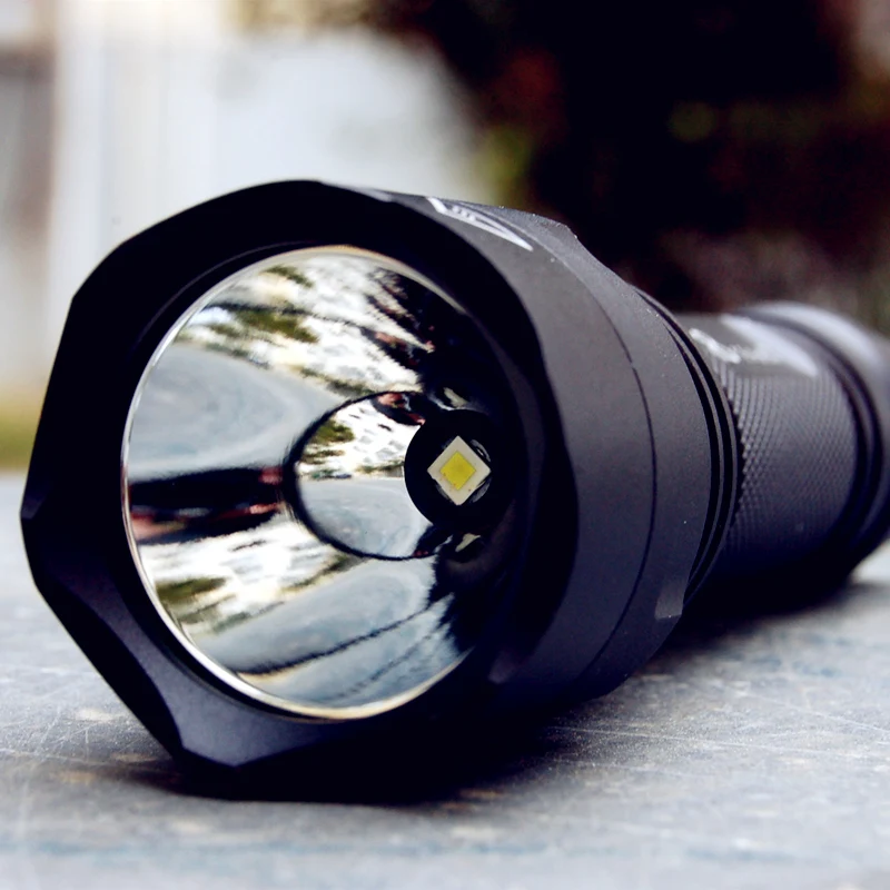 Jaxman M8 Long Range Throw Spot Cree Xpl Hi 18650 Led Flashlight Torch ...