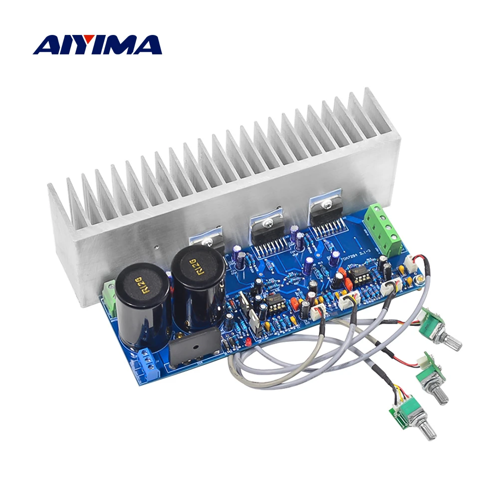 2.1 amplifier with subwoofer boards