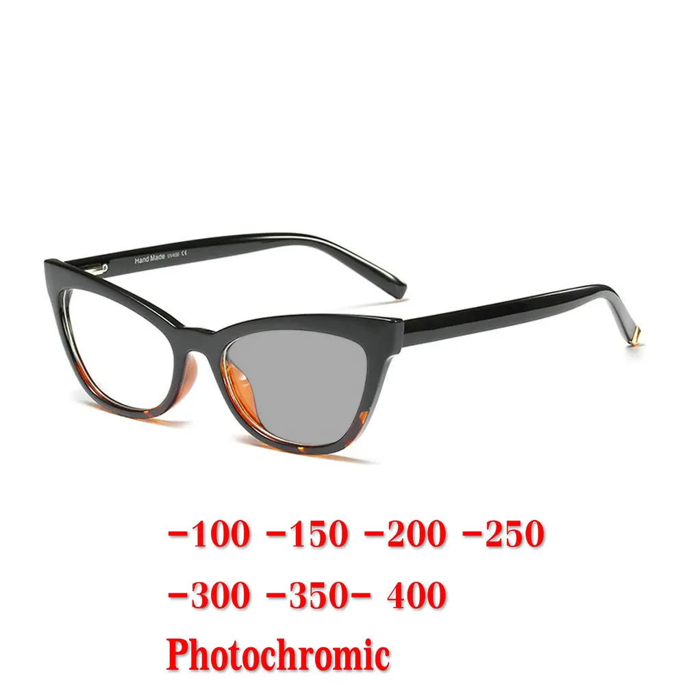 Sunglasses Myopia Sunglasses Photochromic Finished Women Myopia