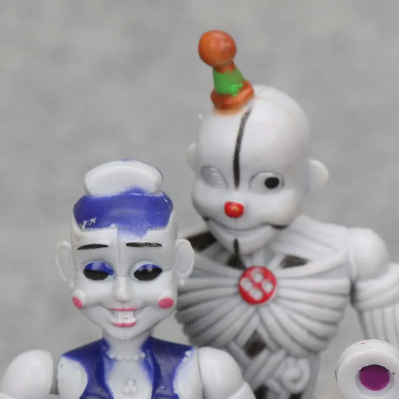 6Pcs/set Five Nights At Freddy's fnaf Baby Funtime Foxy Funtime Freddy ...
