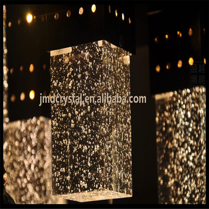 Crystal glass Room divider columns Wholesale bubble pillars design for ...