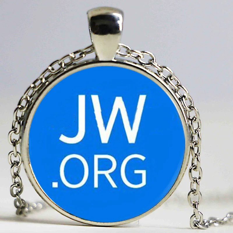 1pcslot JW org pendant jehovah's witnesses Pendant JW Necklace Glass ...