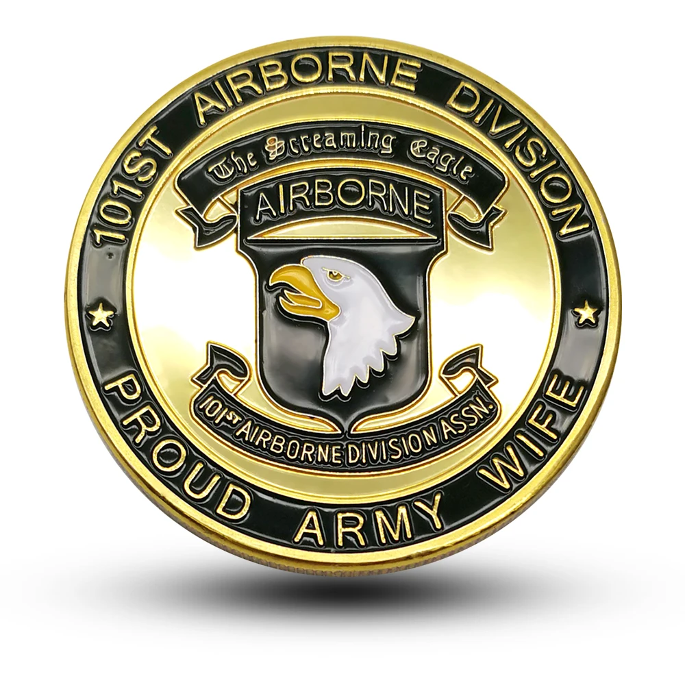 USA-Military-Badge-101-Air-Force-Gold-Plating-Commemorative-Coin ...