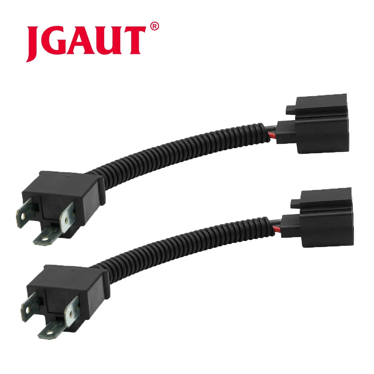 2 Pcs Connector Wiring Socket H4 To H13 female To male H4 To 9007 male ...