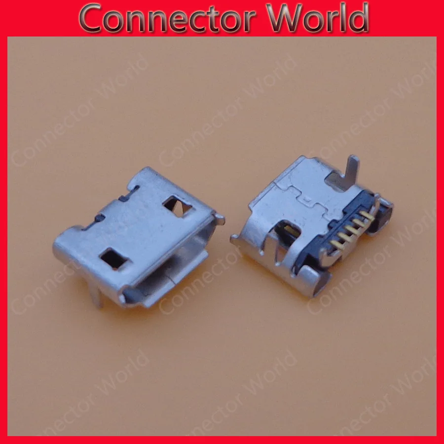 Conector Micro mini USB 10 100x, sincronización de puerto de carga para ZTE Engage V8000, Huawei ...