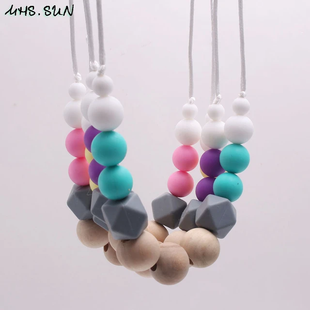 Silicone Teething/Fiddle Necklace