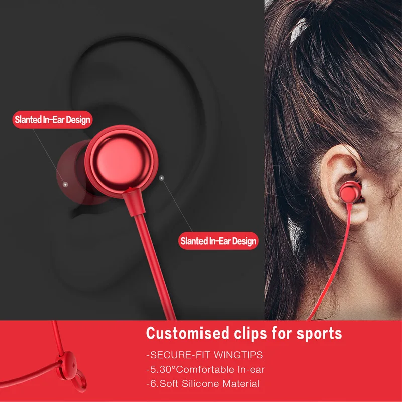 SALE HAVIT Bluetooth Earphone V4.2 IPX5 Sweatproof Sport Earphone ...
