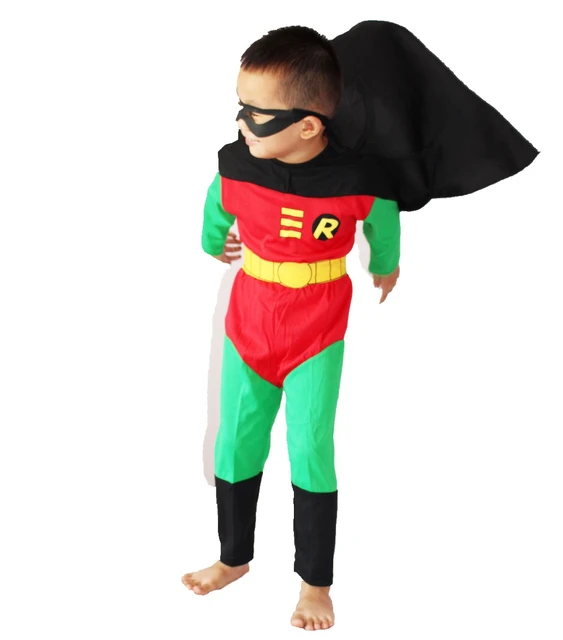 Robin Superhero Costume Boys