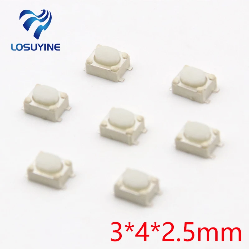 50pcs-lot-SMT-3x4x2-5MM-4PIN-Tactile-Tact-Push-Button-Micro-Switch-G75 ...