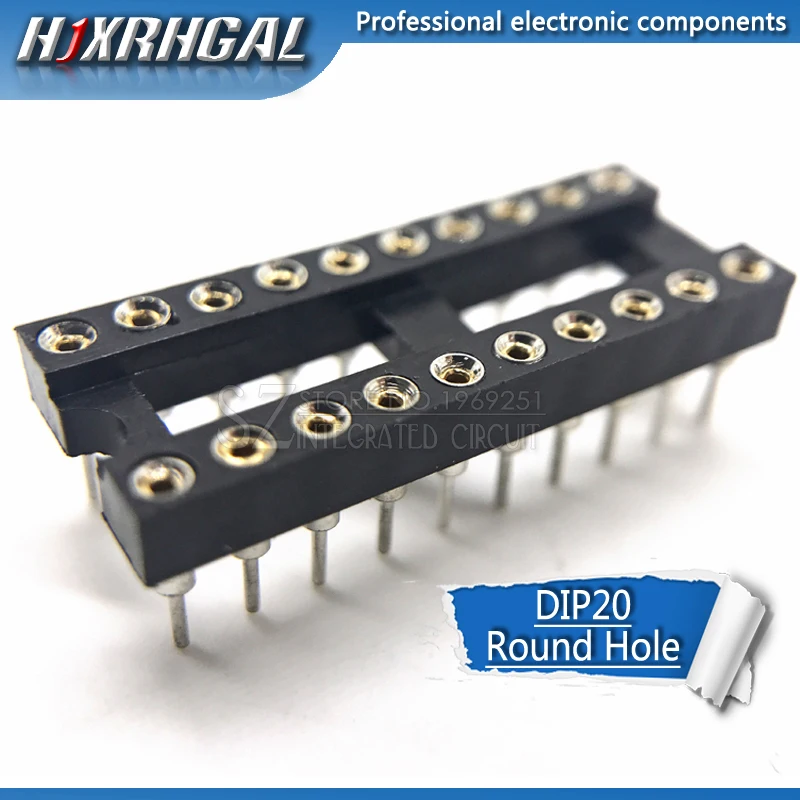 Zif Socket Uxcell 10pcs DIP IC Chip Socket Adaptor 2.54mm Pitch 15.24mm ...