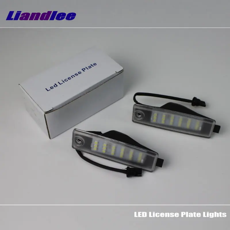 For Lexus GX460 2009-2015 Car License Plate Lights Auto Number Frame ...