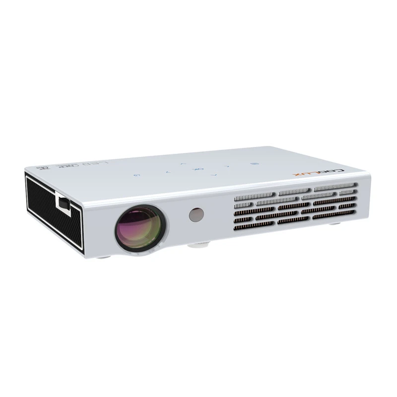 COOLUX X5 cinema X5 PICO DLP MICRO 3D LED projector 2D para 3D com HDMI ...