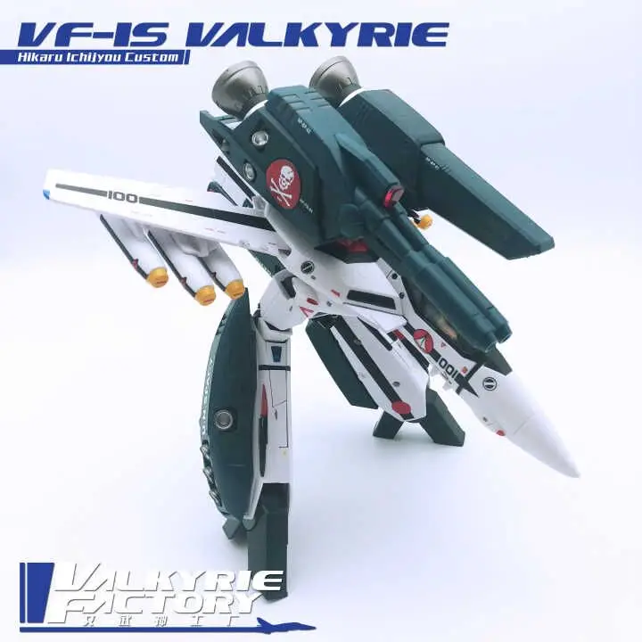 Macross Valkyrie Factory VF 1/60 VF-1S VF1S Strike Valkyrie Hikaru ...