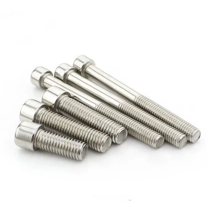 20pcs-4mm-201-Stainless-Steel-Allen-Bolts-Cylindrical-Head-Hexagon-M4-6 ...
