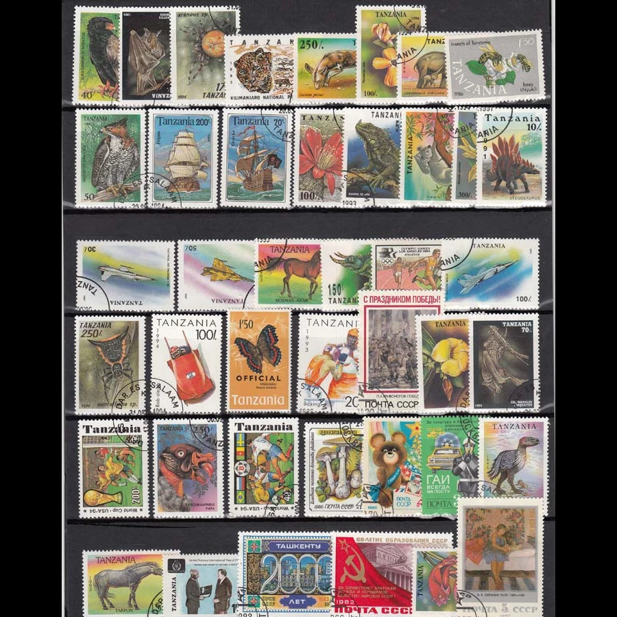 500-PCS-Lot-All-Different-Postage-Stamps-With-Postage-Stamps-For ...