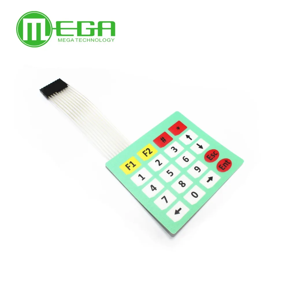4x5 Matrix Array 20 Key Membrane Switch Keypad Keyboard 4*5 Keys New ...