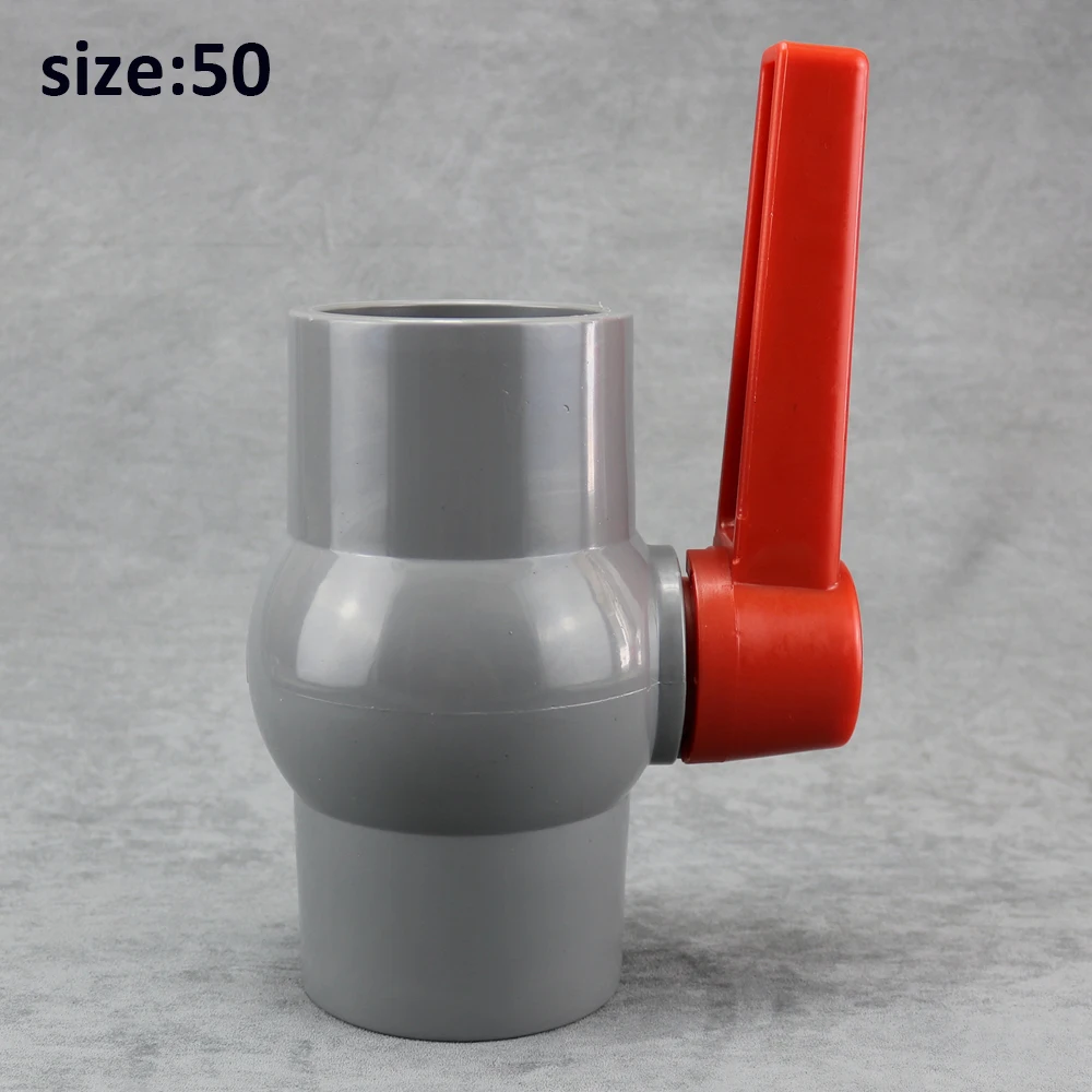 Greypvc Pipe Ball Valve Switch / Water Flow Controller / Water Pipe ...