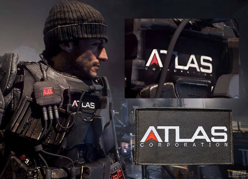 military velcro patches/tactical patch COD dlc Atlas corporation forces ...