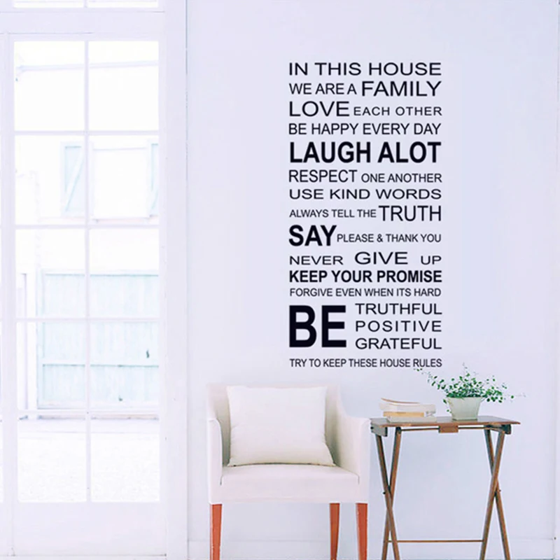 Black-Word-Removable-Letter-Wall-Stickers-Mural-Decal-Vinyl-Quotes-Art ...