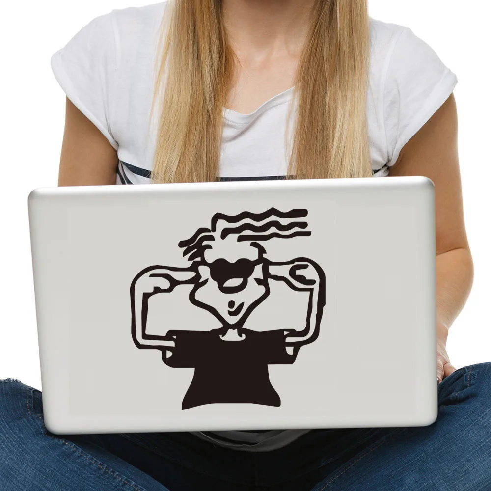DCTOP Too Loud Vinyl Wall Sticker Funny Computer Sticker Cute Cartoon ...