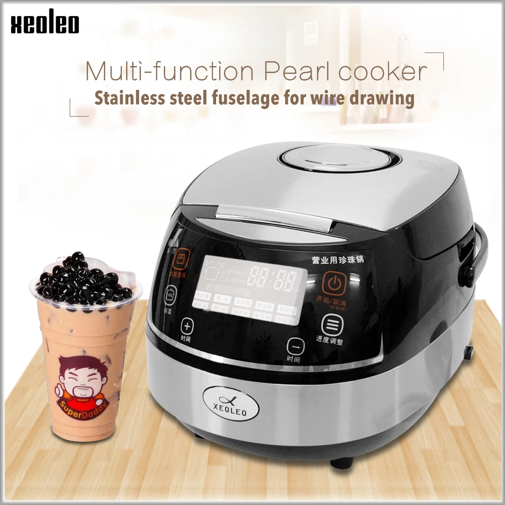 Xeoleo Perle Cuire Machine Tapioca Cuiseur Bulle Perles De Thé Pot De ...