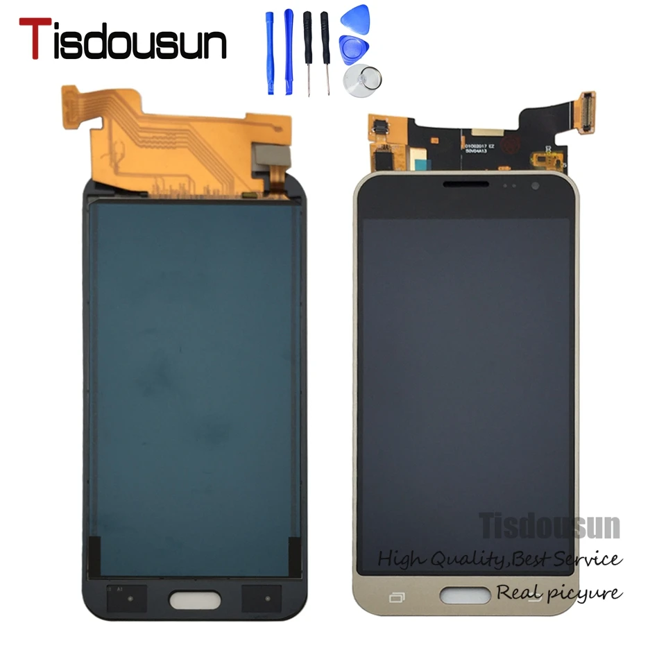 For SAMSUNG GALAXY J3 2016 LCD J320 J320F SM J320F Display Touch Screen ...