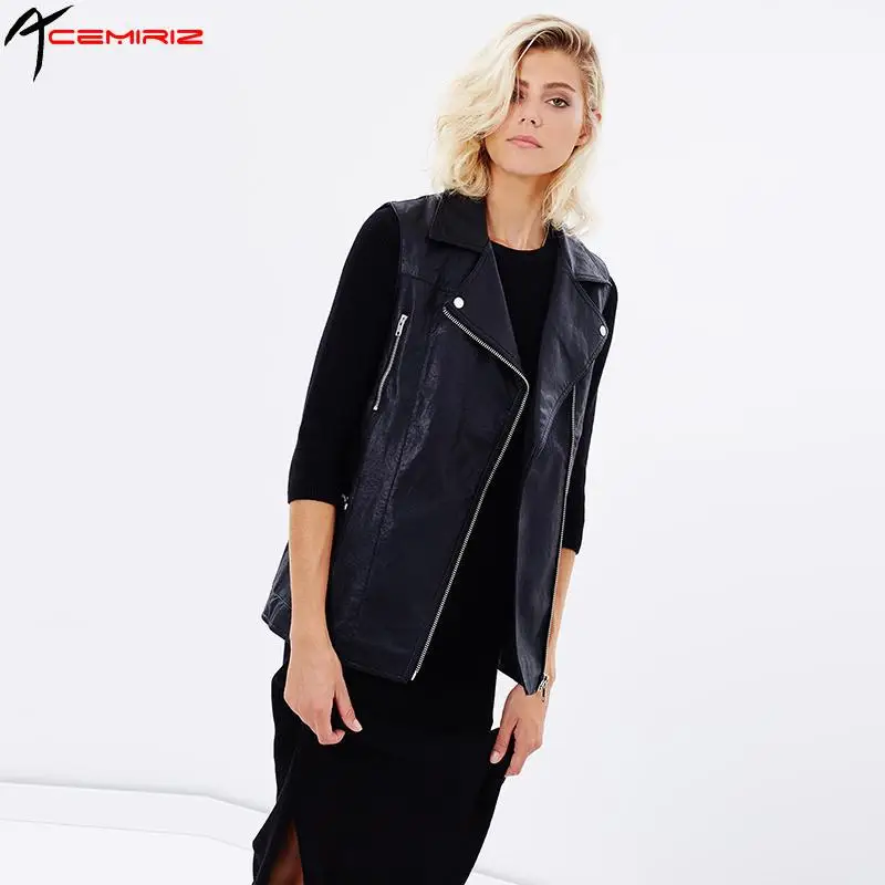 Women Punk Rock Locomotive Vest European American Fashion Simple ...