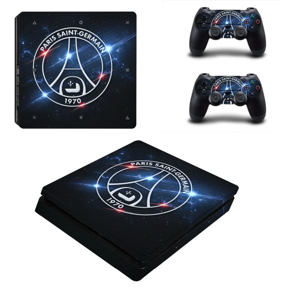 Paris Saint-Germain PSG PS4 Slim Skin Sticker Vinyl Decal - ConsoleSkins.co