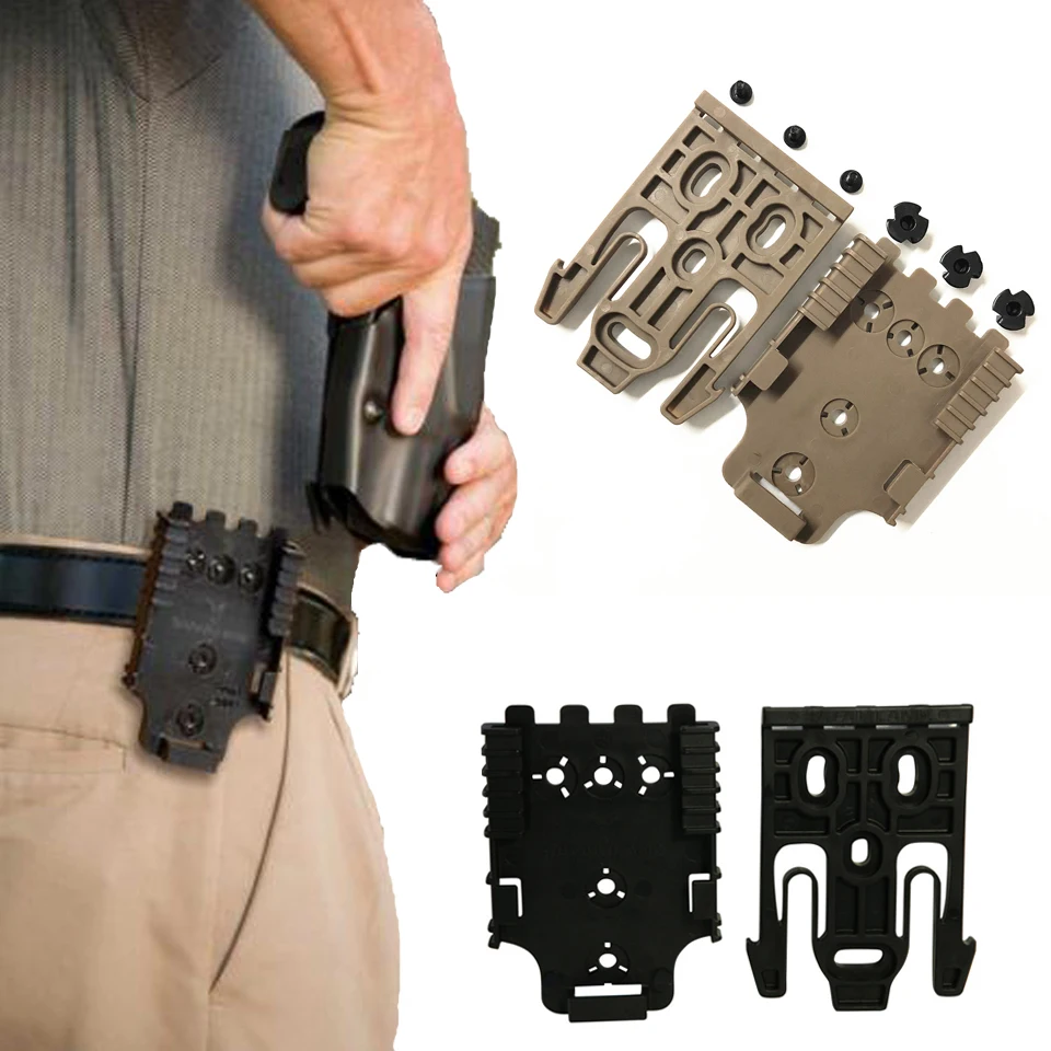 Tactical Airsoft Quick Locking System Kit Pistol Holder with QLS 19 and ...