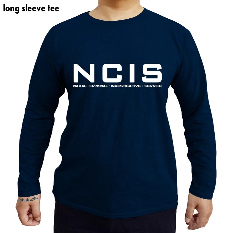 NCIS T Shirt Police Tv Show cool Logo 100% Cotton shubuzhi t shirt man ...