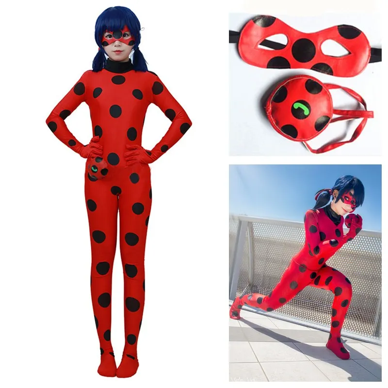Aliexpress.com : Buy Miraculous Ladybug Costumes Romper Marinette ...