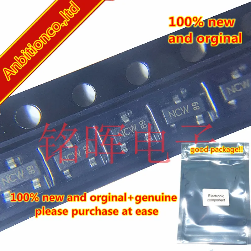 10 adet 100% yeni ve orijinal BF840 840 serigrafi NCW SOT23 40V 25MA ...