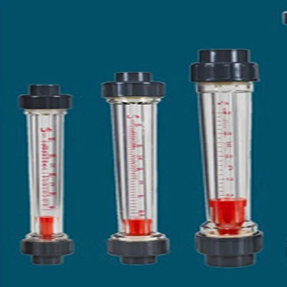 Lzb-50s Rotameter Wit 0.6-6m3/h Flow Range Plastic Water Flow Meter ...