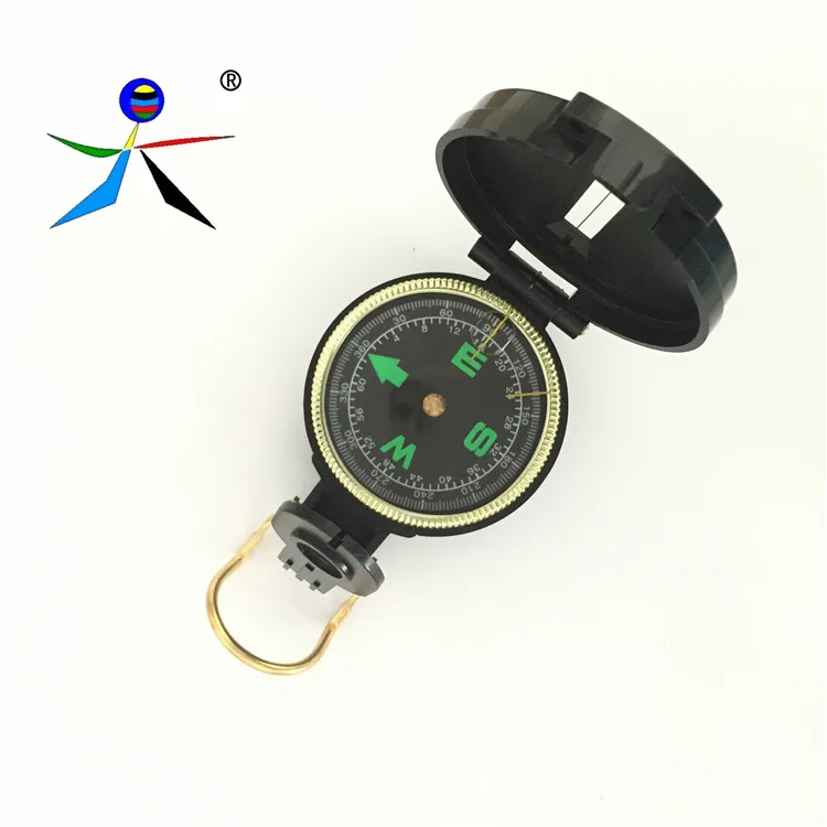Brand New Portable Army Green Folding Lens Compass American Military ...