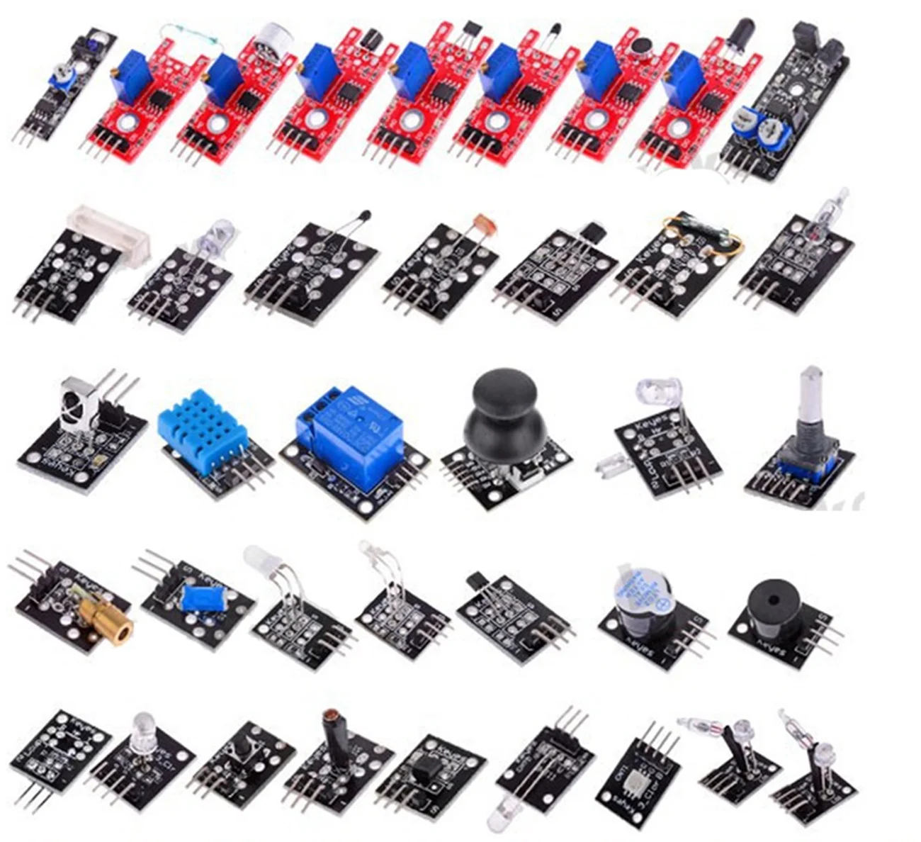 37 EM 1 KITS DE SENSORES de ALTA QUALIDADE (Funciona com Placas ...