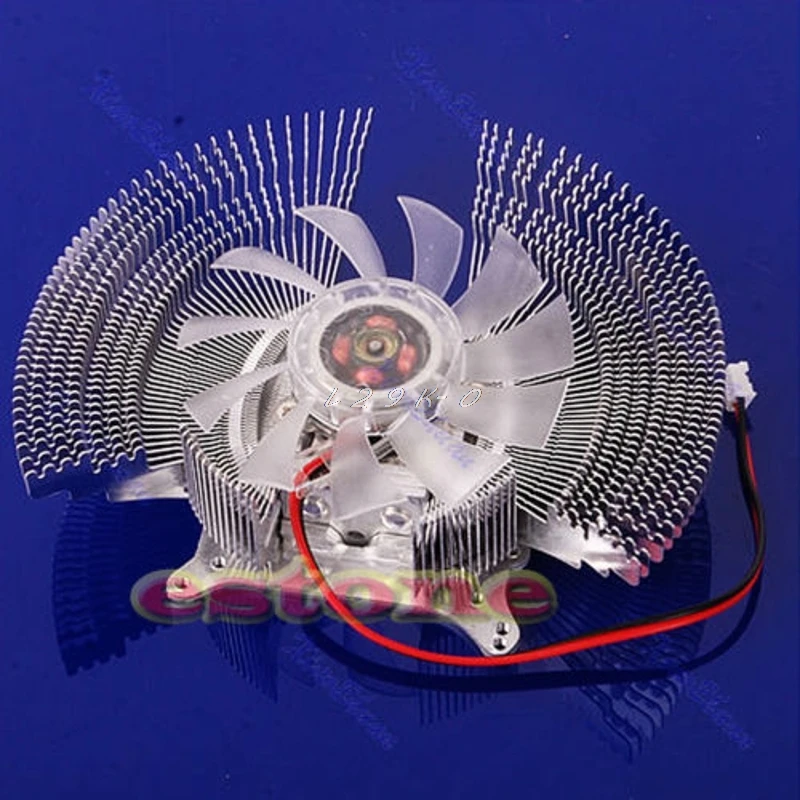 VGA PC Computer Video Card Cooler Cooling Fan Heatsinks For NVIDIA ATI ...